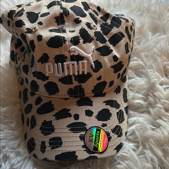 Puma | Accessories | Puma Tan And Black Cap | Poshmark